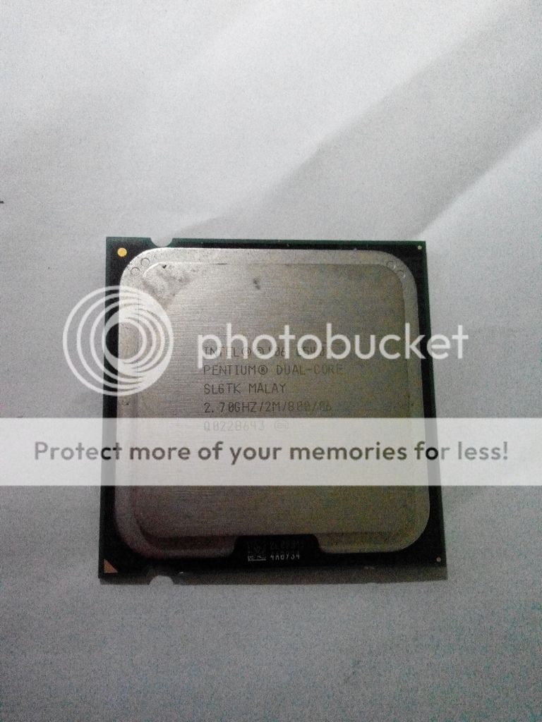 [WTS] Intel Pentium Dual Core E5400 2.70ghz