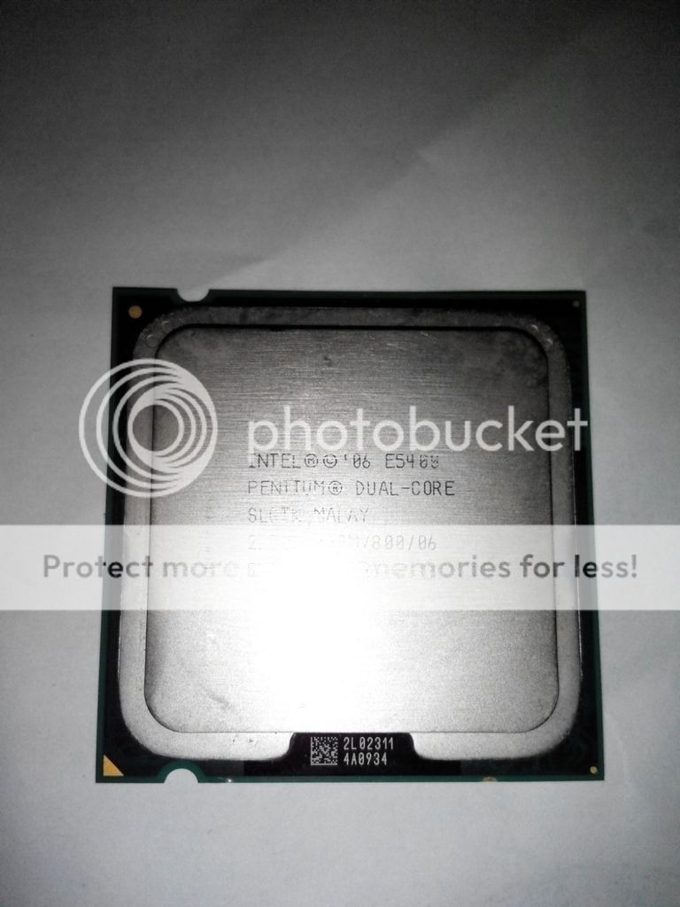 [WTS] Intel Pentium Dual Core E5400 2.70ghz