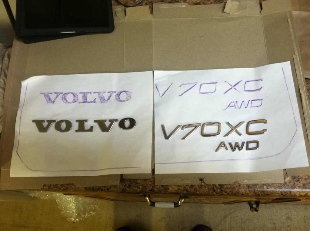 V70 xc rear emblems nice! | SwedeSpeed - Volvo Performance Forum