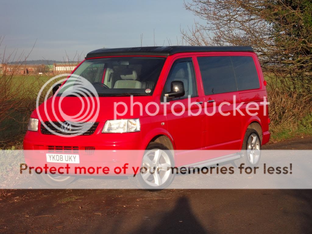 Red T5 camper in Shropshire | Page 2 | VW T4 Forum - VW T5 Forum